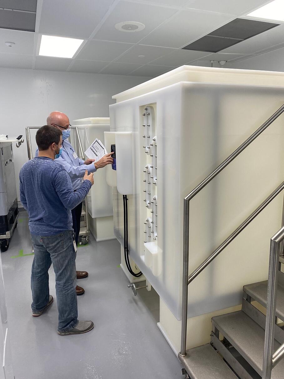 Biotech facility scales up business, despite limited space, using ...